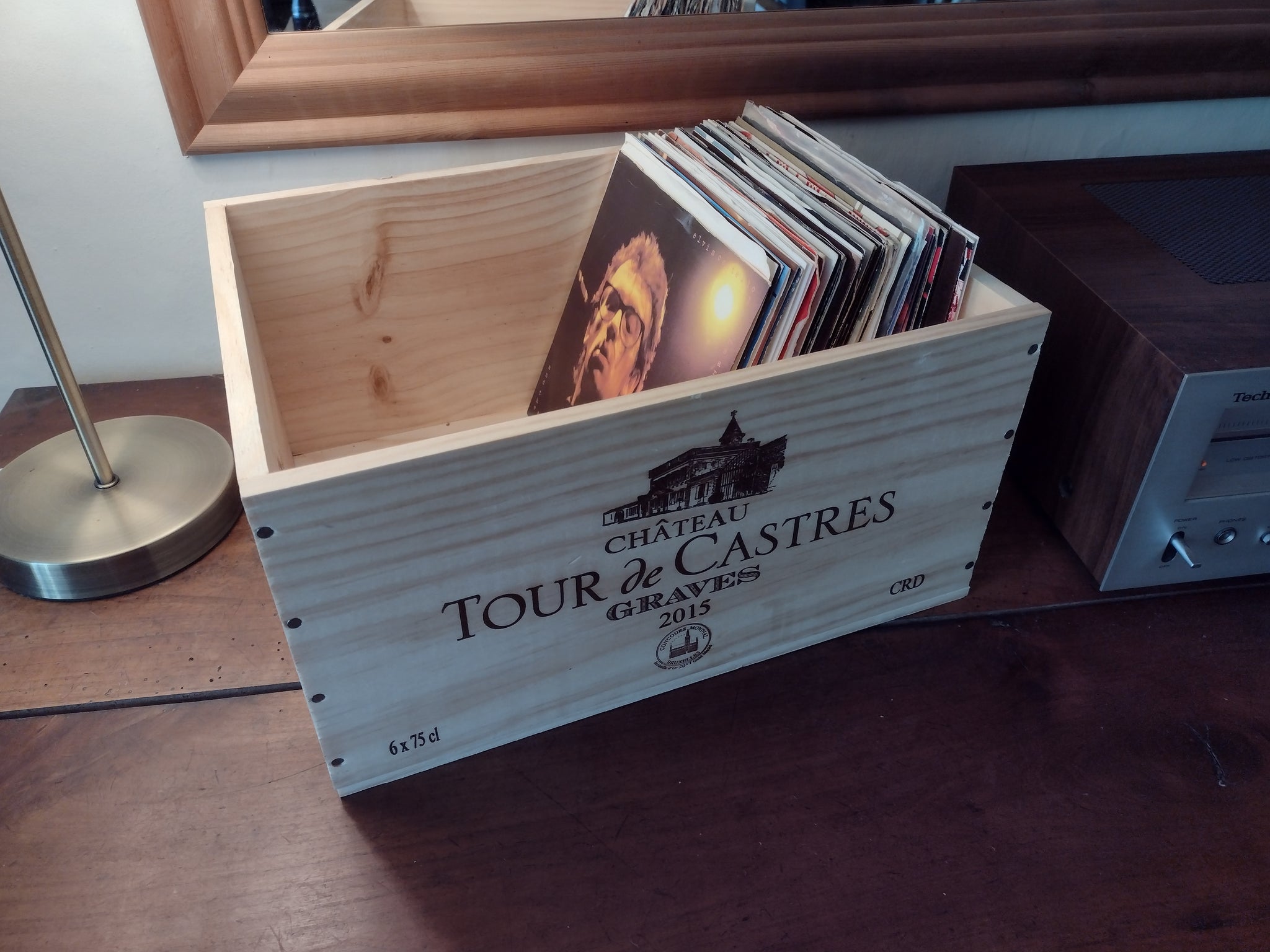 Vinyl/LP Storage Boxes – Wooden Wine Boxes