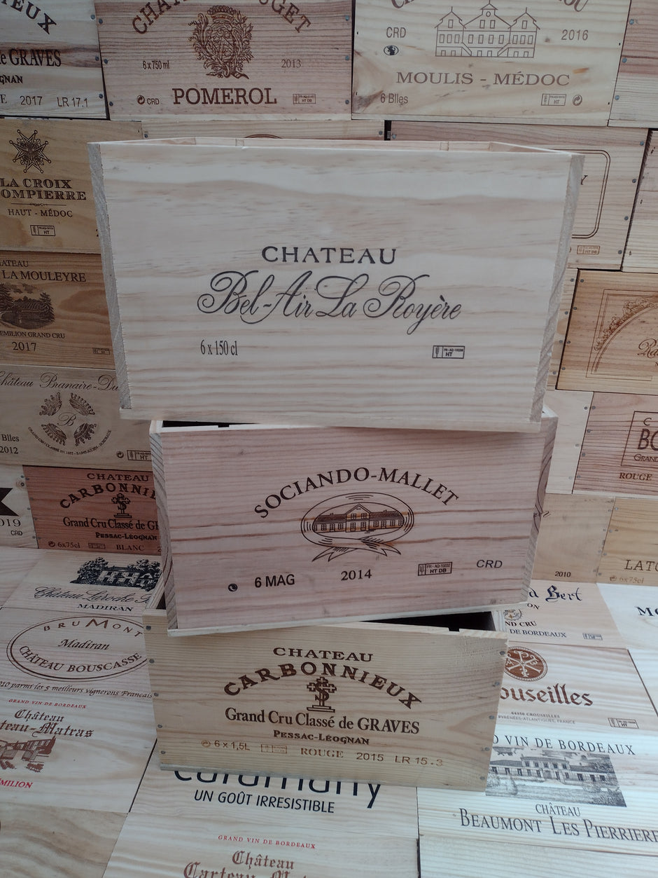 Wooden Wine Boxes - The UKs premier wine crate supplier.
